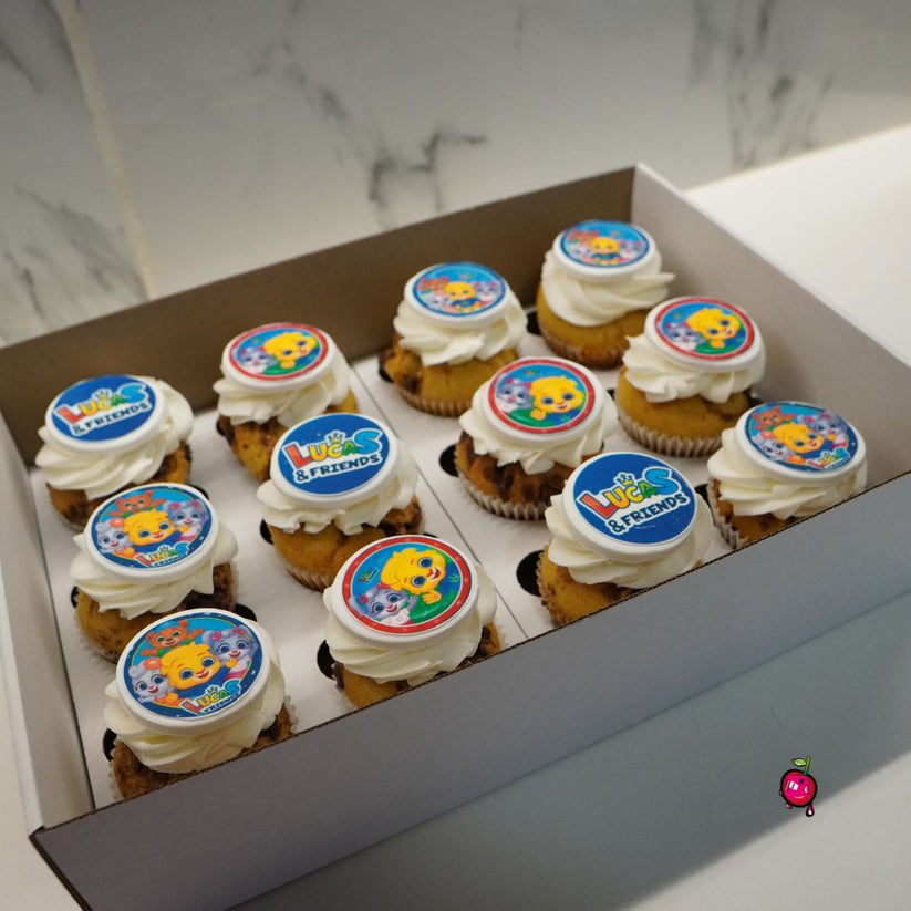 Lucas and Friends Cupcakes | Kids Birthday | Sugarplum Treats ...